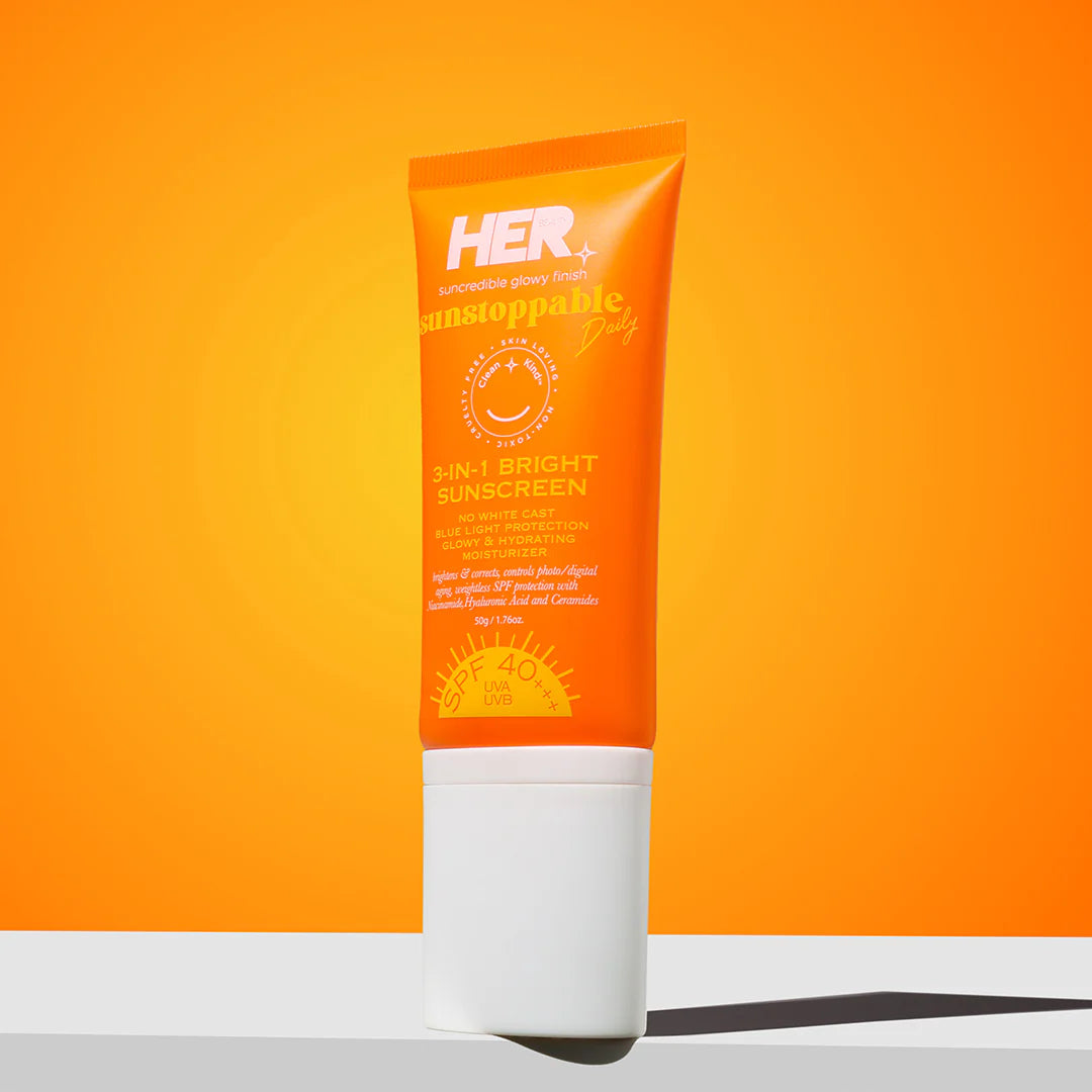 Her Beauty 3 In 1 SPF40 Moisturizer Sunscreen 50g – RIOS