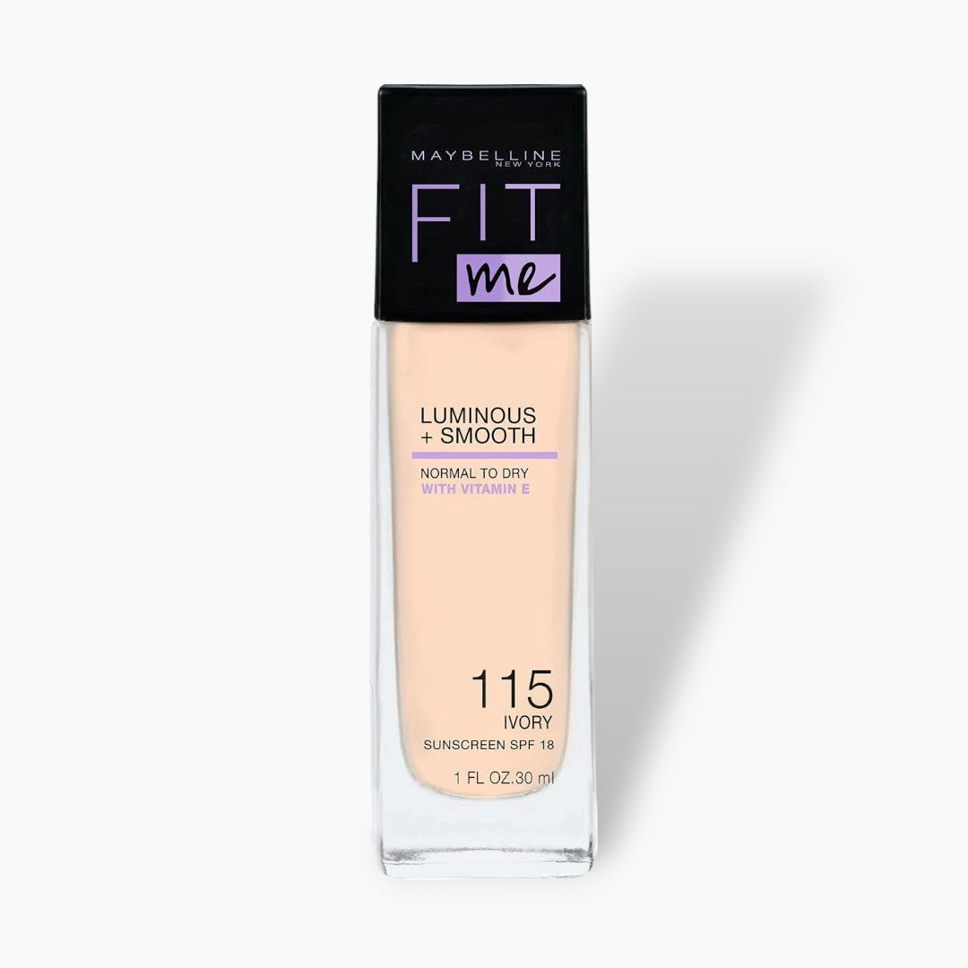 Maybelline Fit Me 115 Luminous+Smooth Foundation 30ml – RIOS