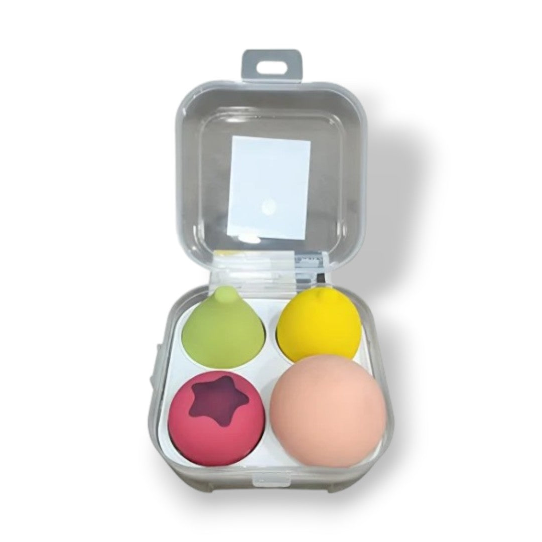 Ruby Face Fruit Shape Sponge Set SG04 - Pack Of 4 – RIOS