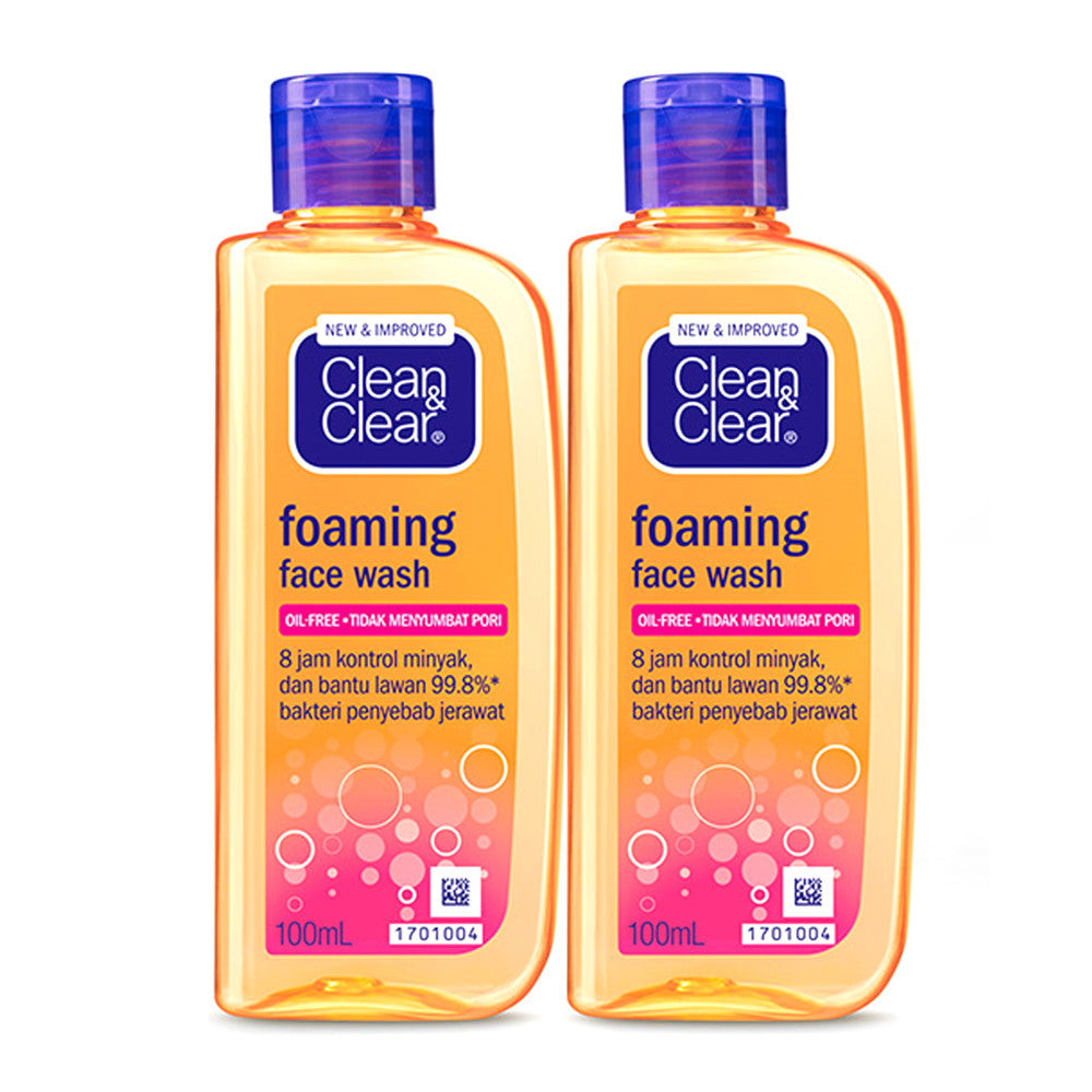 Clean & Clear Essentials Foaming Face Wash 100ml (Twin Pack) – RIOS
