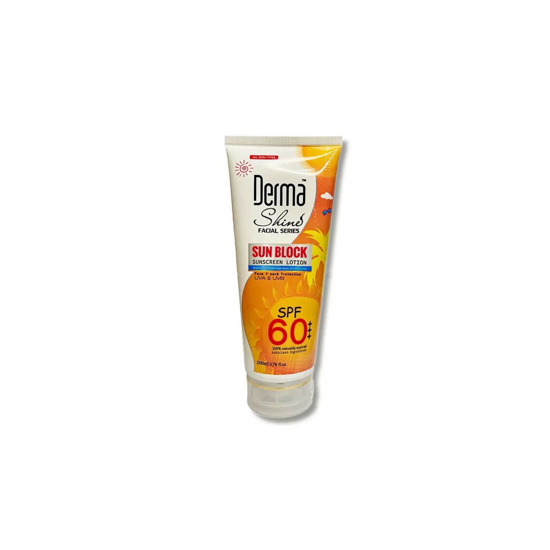 Derma Shine Spf 60 Sunblock 200g – RIOS
