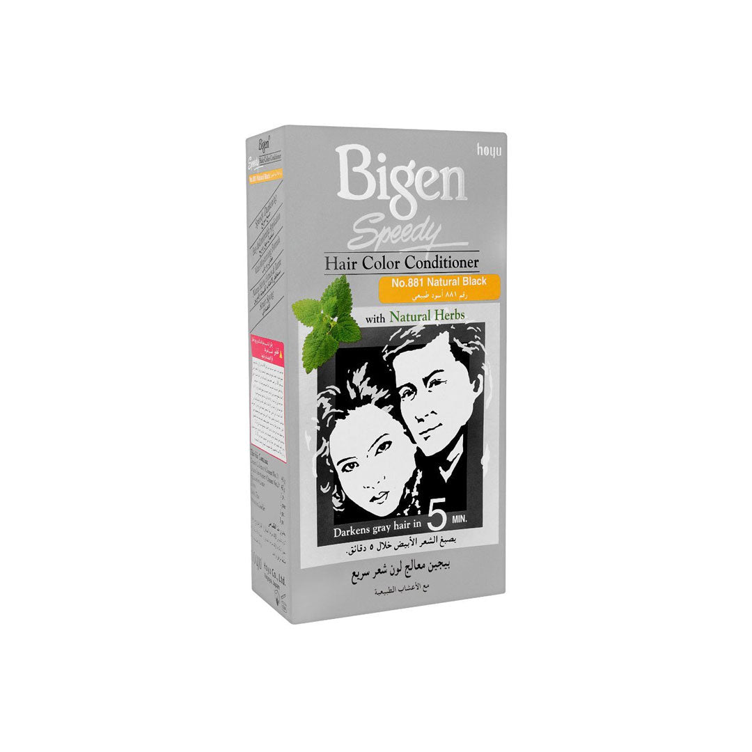 Bigen Speedy Hair Color Conditioner - 881 Natural Black – RIOS