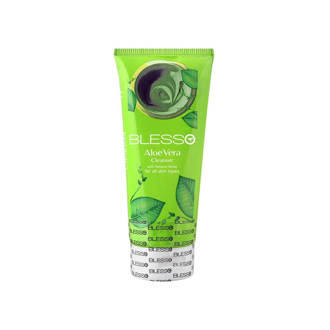 Blesso Aloe Vera With Natural Herbs Cleanser 150ml – RIOS