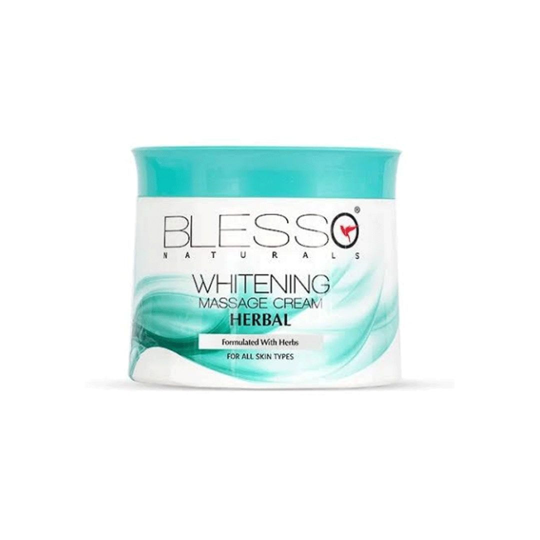 Blesso Herbal Natural Whitening Massage Cream 75ml – RIOS
