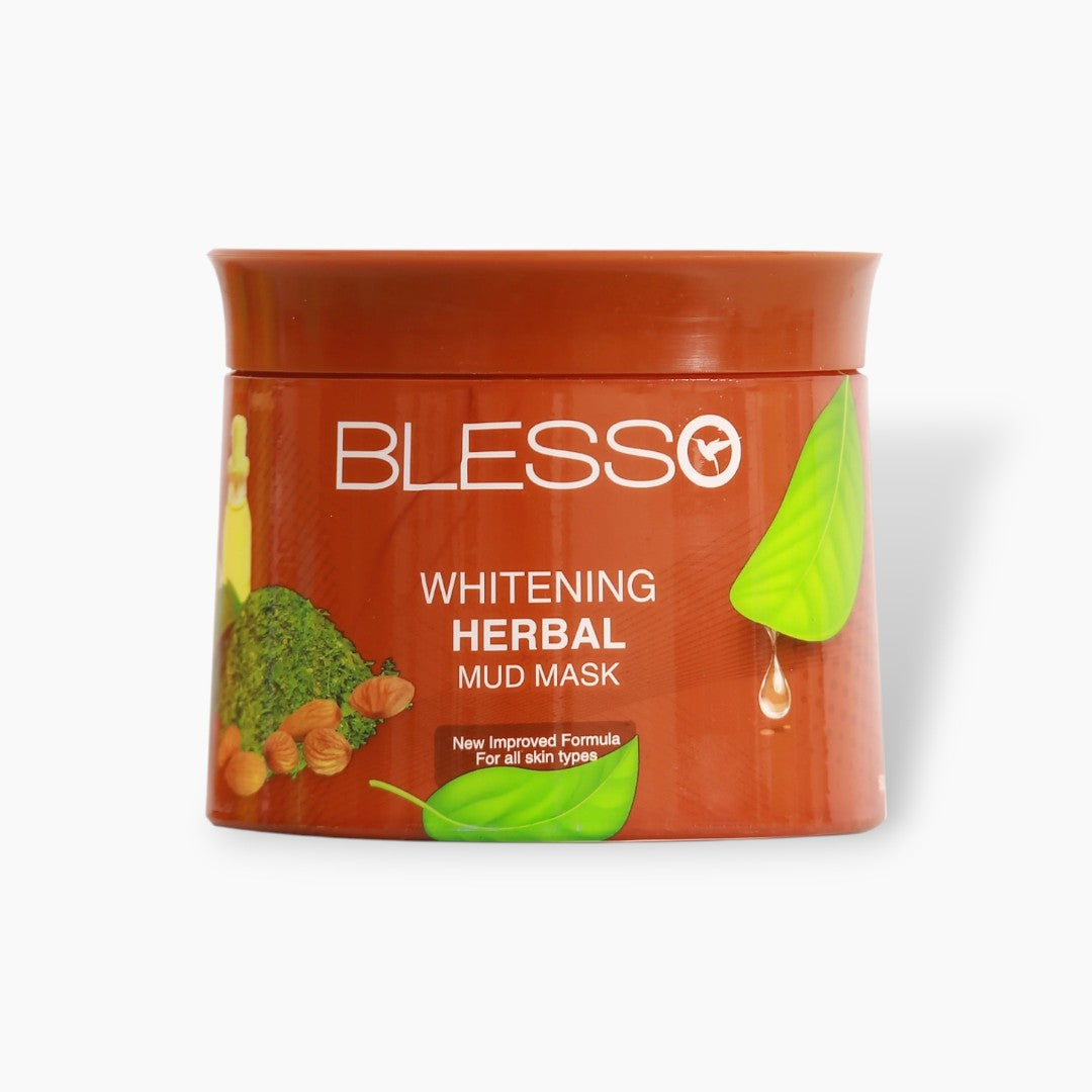 Blesso Whitening Facial Herb Mud Mask 75g – RIOS