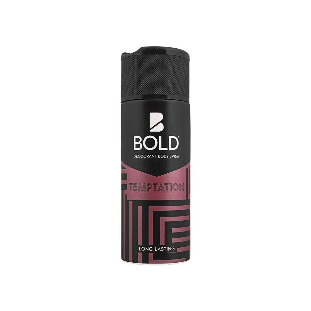 Bold Men Temptation Body Spray 150ml – RIOS