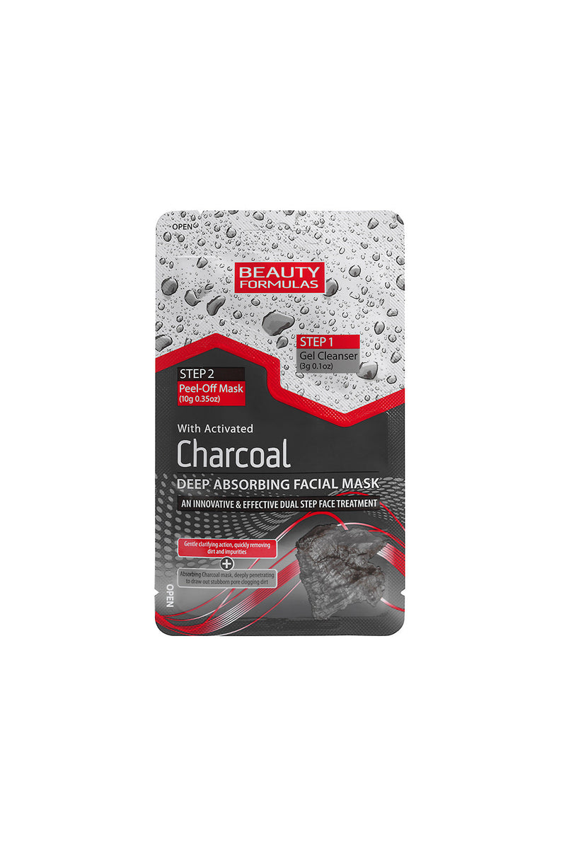 Beauty Formulas Charcoal Dual Step Face Mask 3S – RIOS