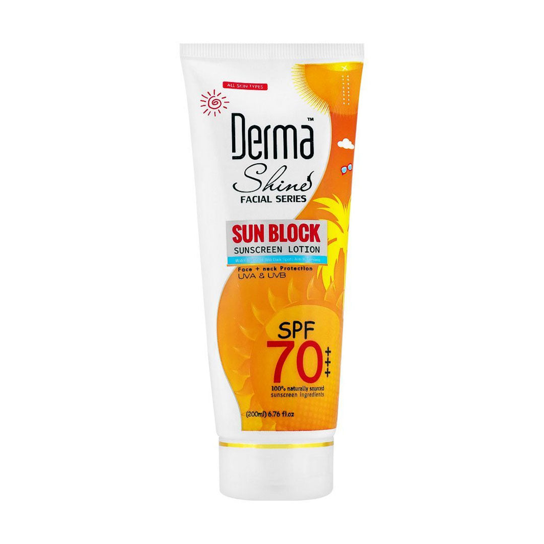 Derma Shine Spf 70 Sunblock 200g – RIOS