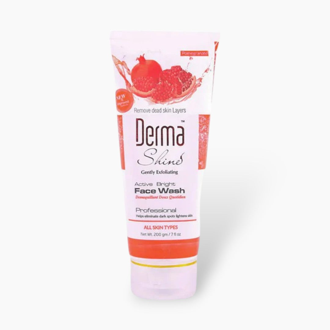 Derma Shine Active Bright Face Wash 200g – RIOS
