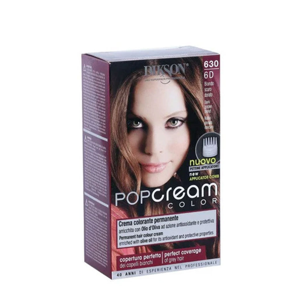 Dikson Pop Hair Color 55 + 70ml - 6.3 – RIOS