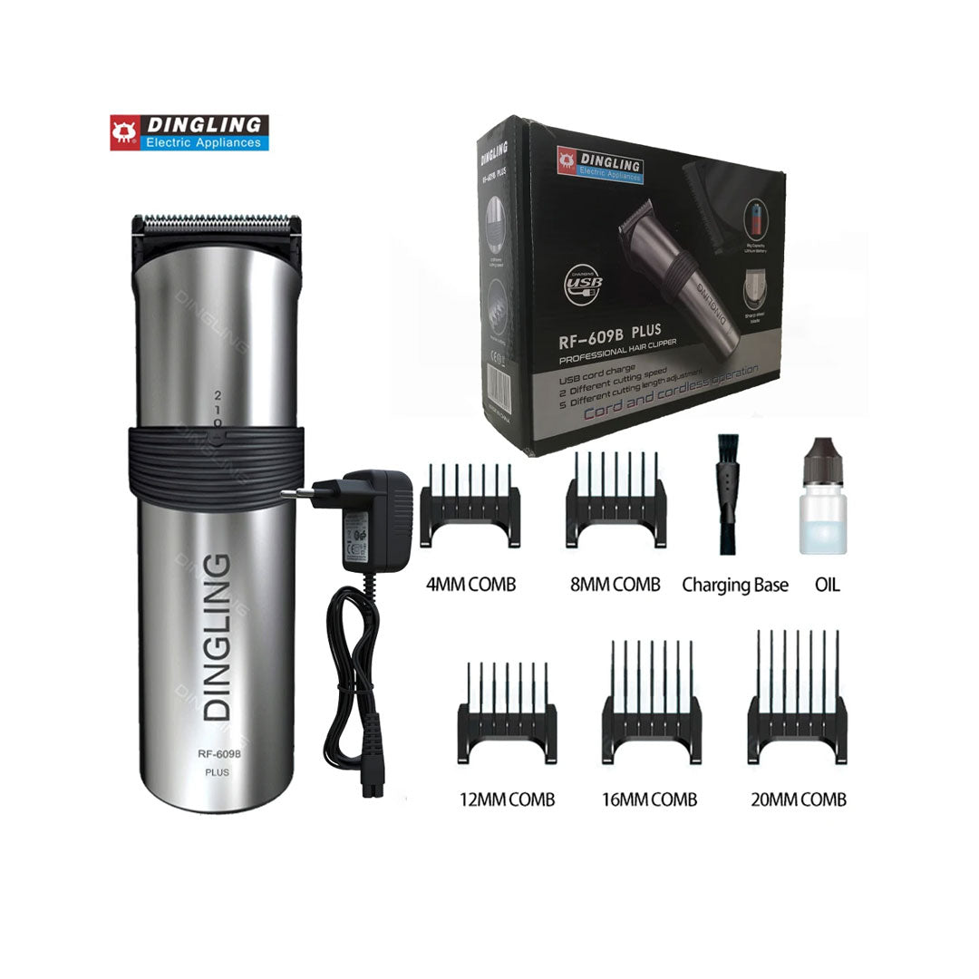 Dingling Professional Hair Clipper 609-B-Gray – RIOS