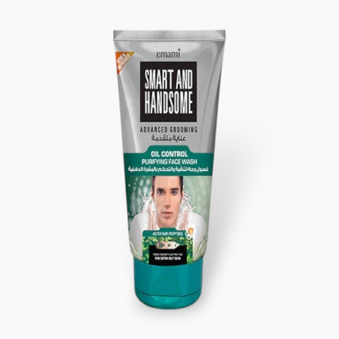 Emami Smart & Handsome Oil Control Purifying Face Wash 50g – RIOS