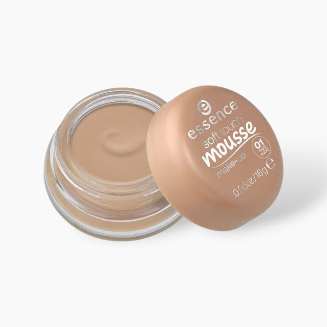 Essence Make Up Soft Touch Mousse Foundation 16g - 01 – RIOS