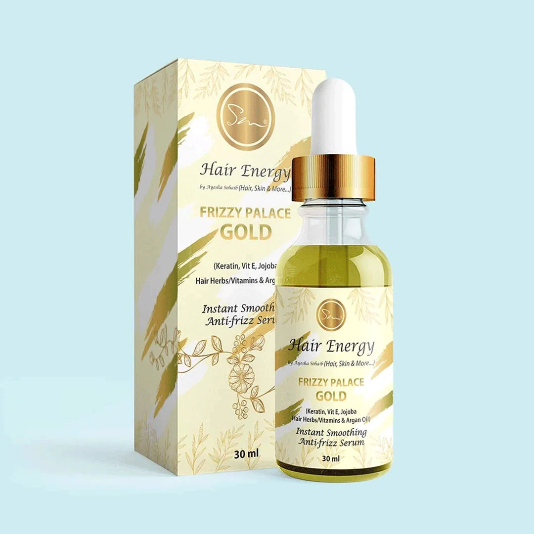 Hair Energy Frizzy Palace Gold Hair Serum 30ml – RIOS