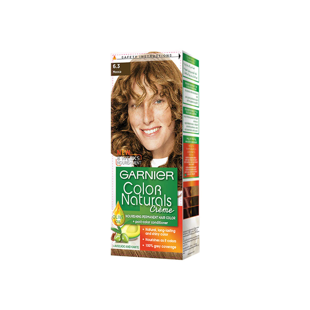 Garnier Color Naturals Hair Color - 6.3 Mocca – RIOS