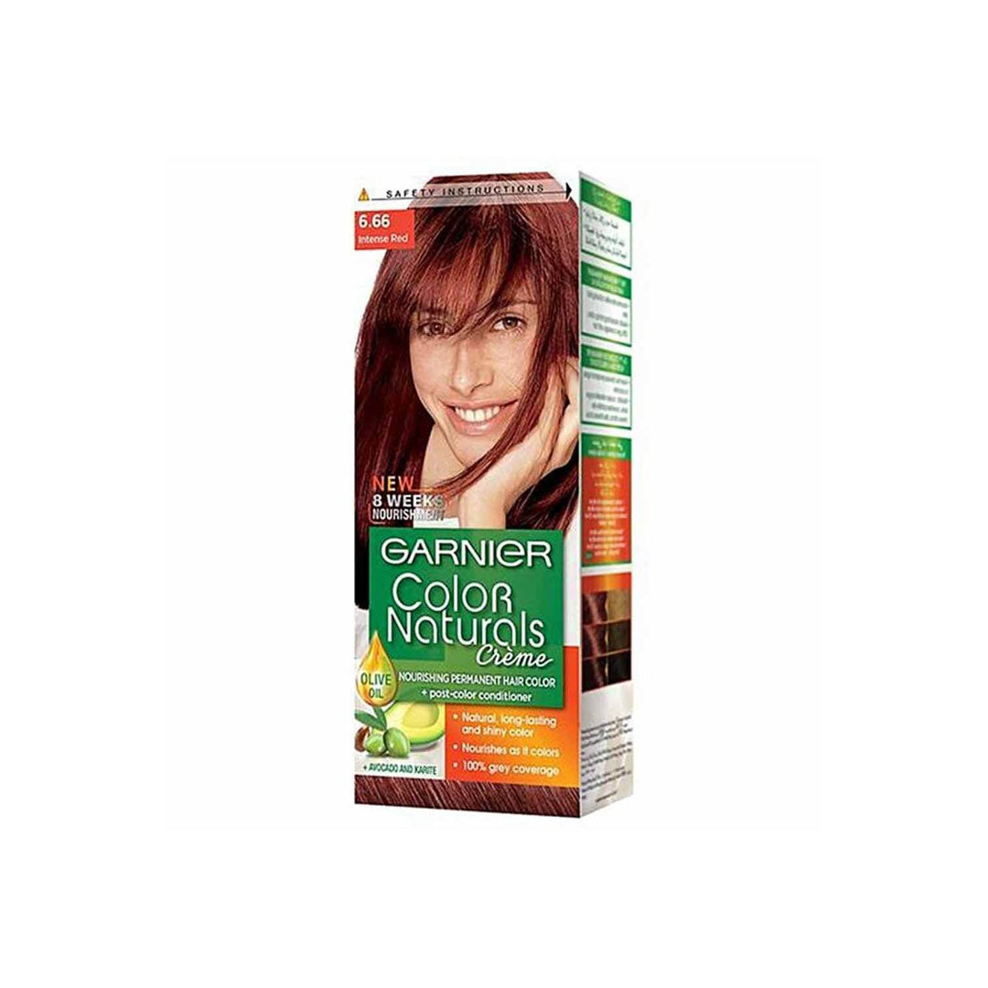 Garnier Color Naturals Hair Color - 6.66 Intense Red – RIOS