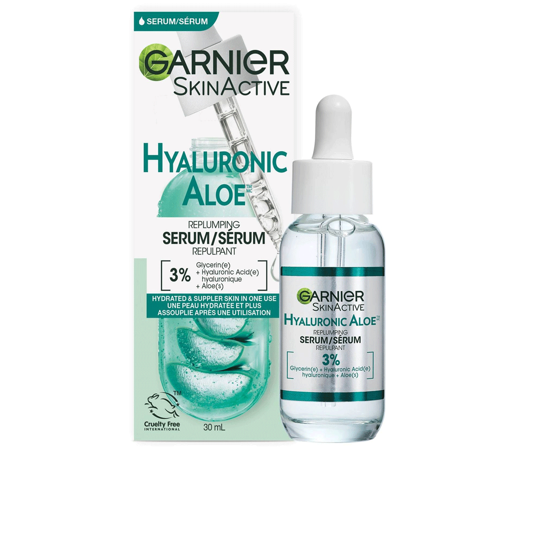 Garnier Hyaluronic Aloe Super Moisturizing Replumping Serum 30ml – RIOS