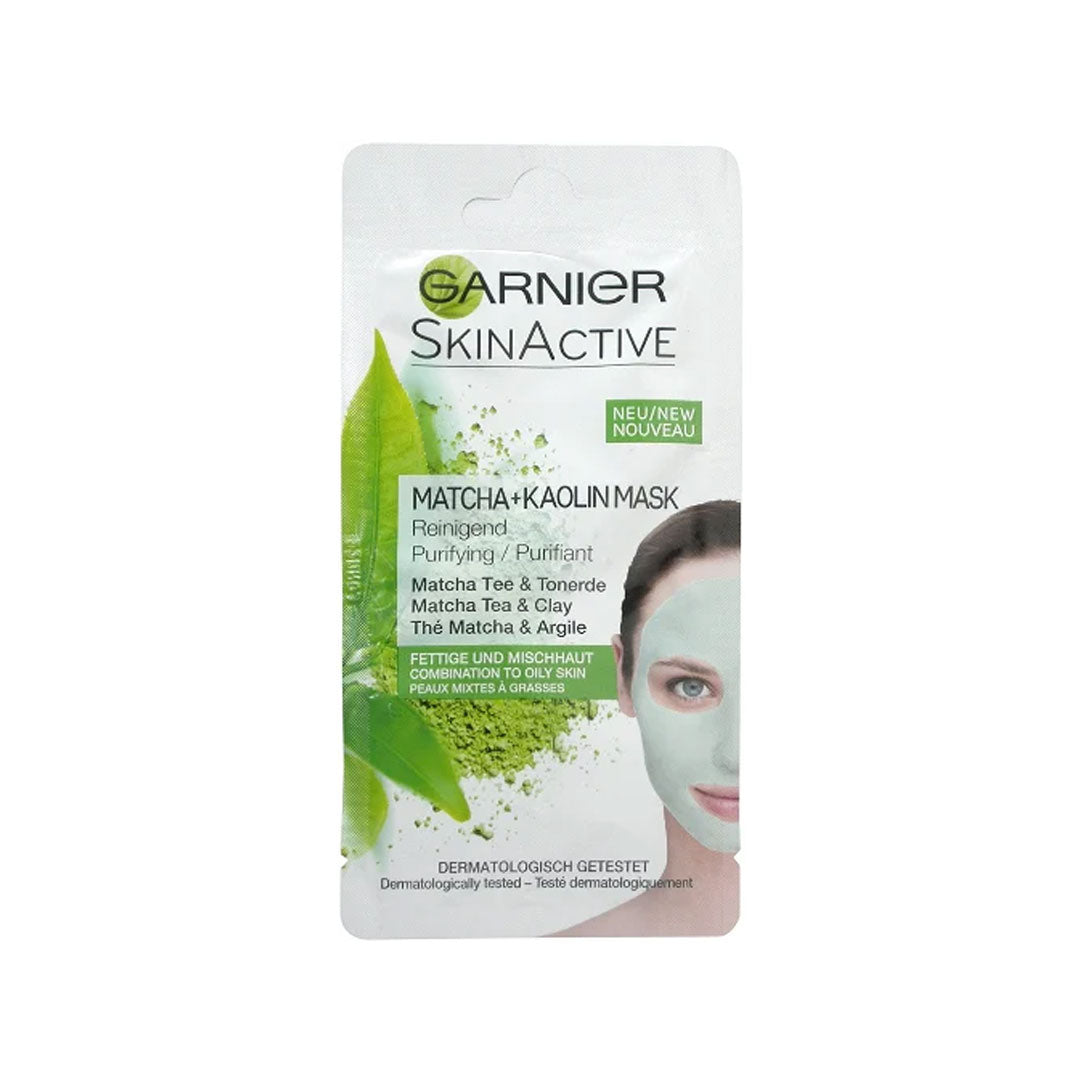 Garnier Matcha + Kaolin Purifying Face Sheet Mask 8ml – RIOS