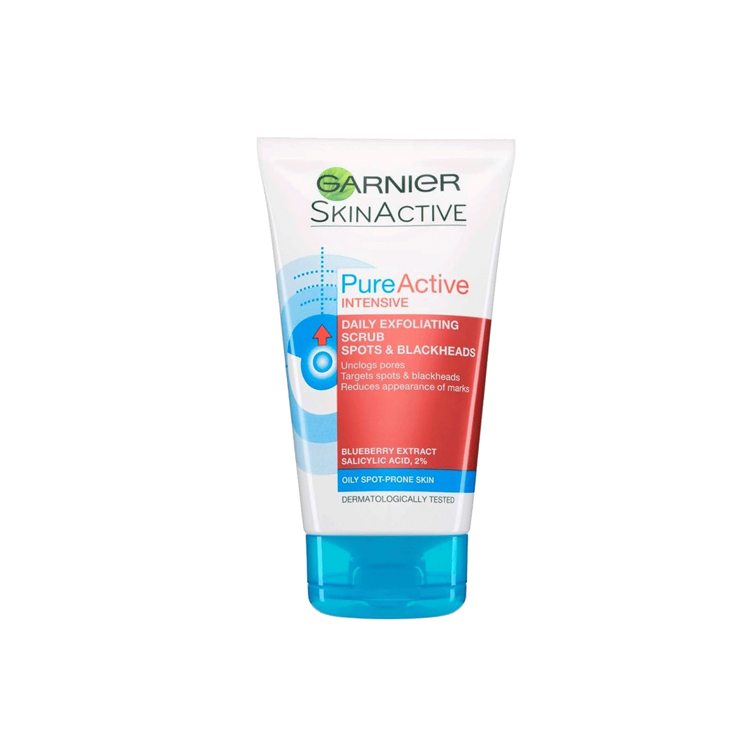 Garnier Pure Active Exfoliating Spots Face Scrub 150ml – RIOS