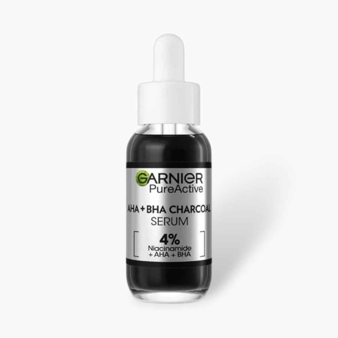 Garnier Pureact Aha+Bha+Charcoal Against Imperfection Serum 30ml – RIOS