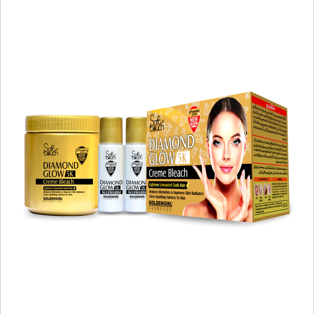 Golden Girl Diamond Glow Creme Bleach 500g – RIOS