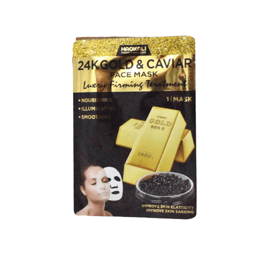 Haokali 24K Gold & Caviar Face Mask 30ml – RIOS