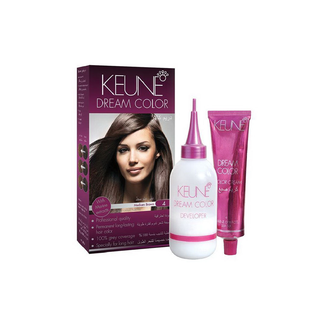 Keune Dream Hair Color - 04 Medium Brown – RIOS