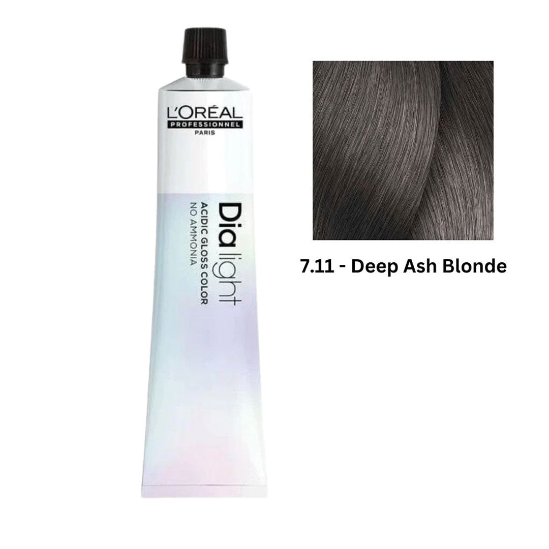 Loreal Dia Light Acidic Gloss Hair Color - 7.11 – RIOS