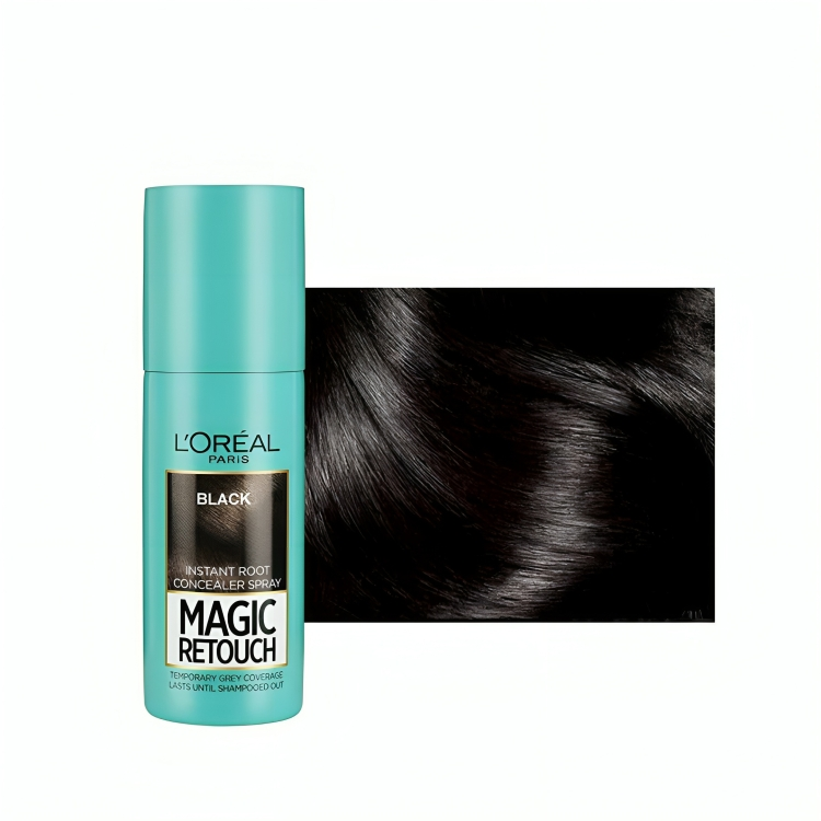 Loreal Magic Retouch Hair Color - Black – RIOS