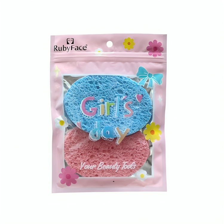 Ruby Face Cleansing Sponge MZGJ04 - Pack Of 4 – RIOS