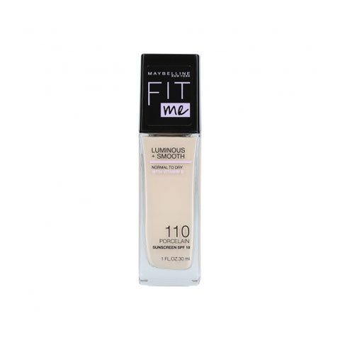 Maybelline Fit Me 110 Luminous+Smooth Foundation 30ml – RIOS