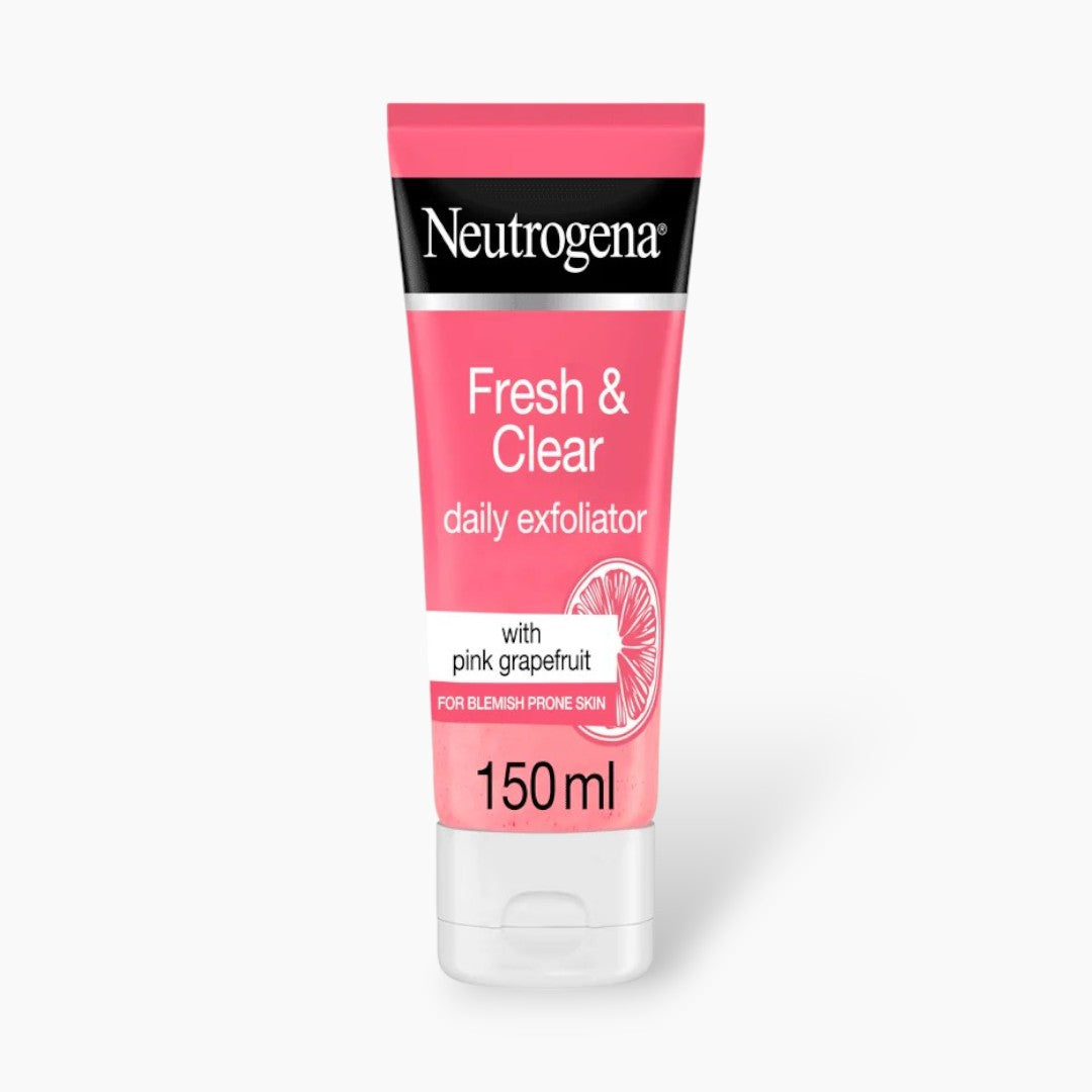 Neutrogena Fresh & Clear Pink Grapefruit Scrub 150ml – RIOS