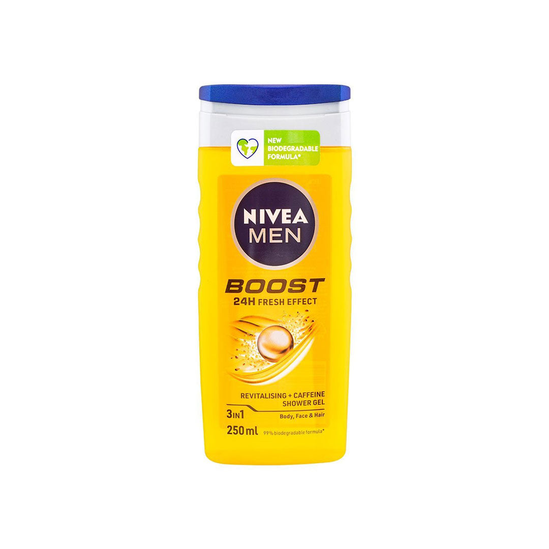 Nivea Men 3 IN 1 Boost Shower Gel 250ml – RIOS