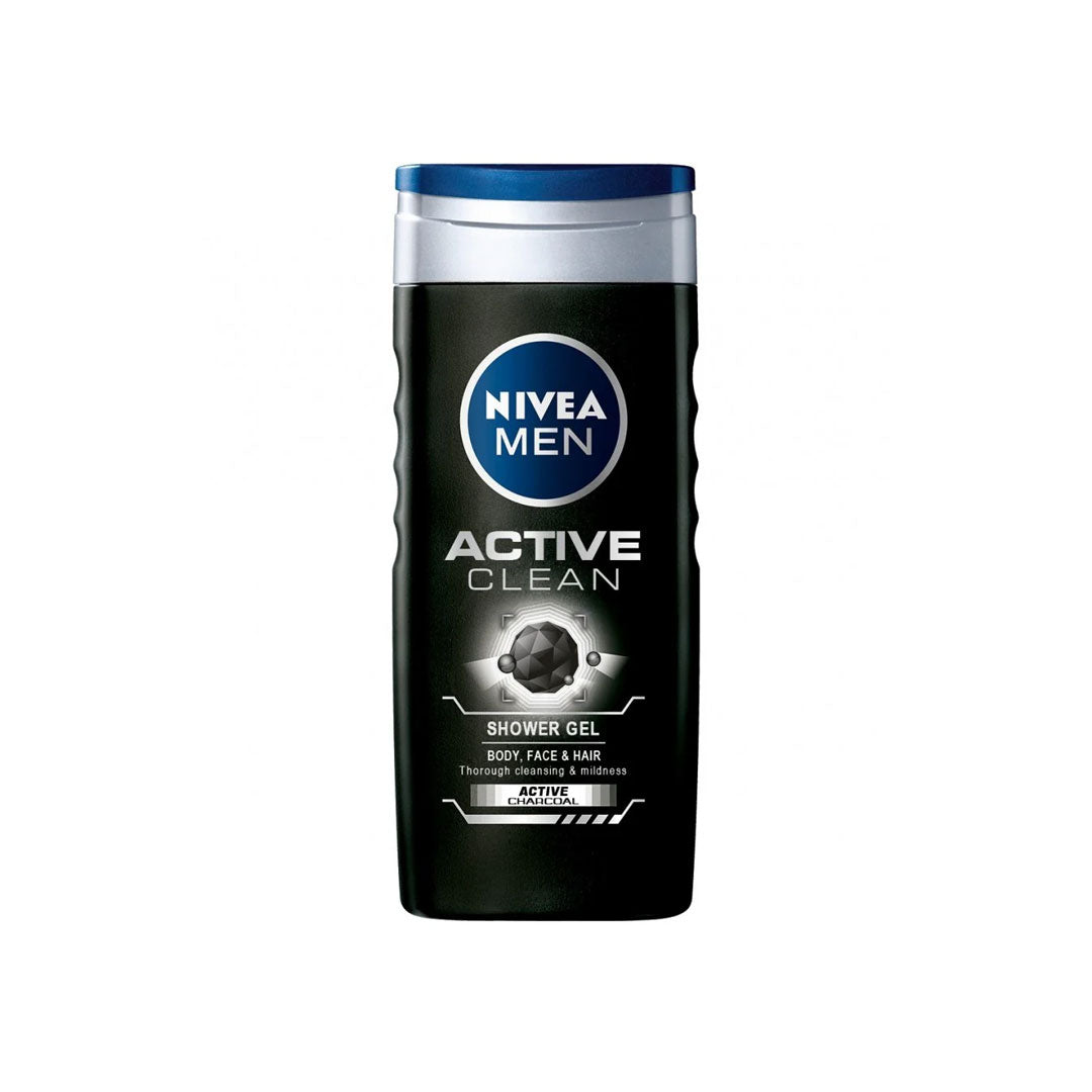 Nivea Men Active Clean Shower Gel 250ml – RIOS