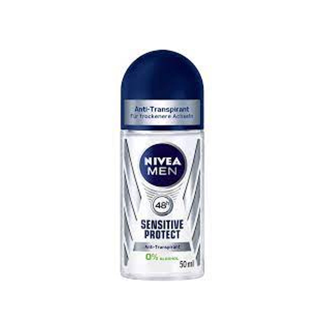 Nivea Men Sensitive Protect Anti-Perspirant Roll On 50ml – RIOS
