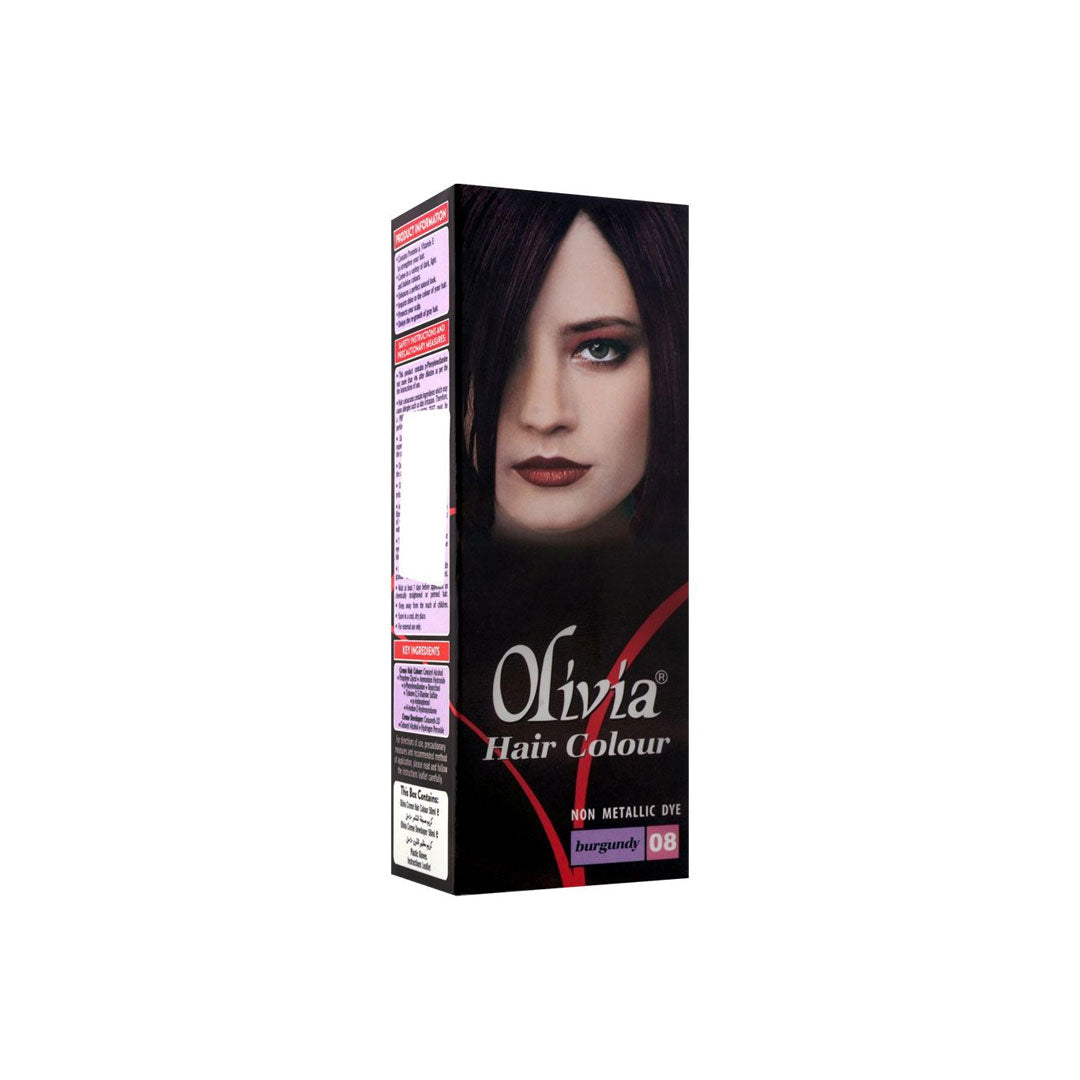 Olivia Hair Color - 08 Burgundy – RIOS