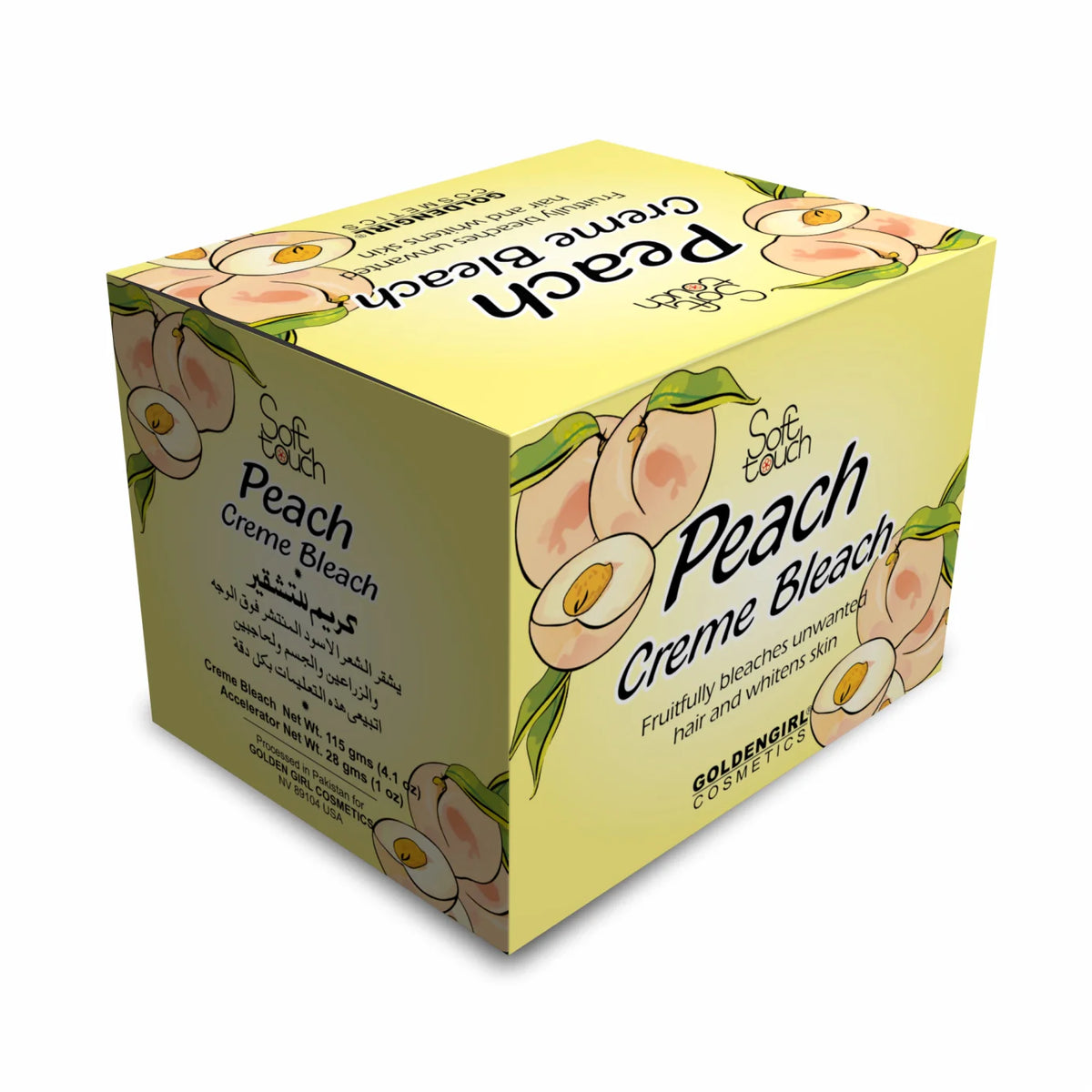 Golden Girl Peach Bleach Cream 25g – RIOS