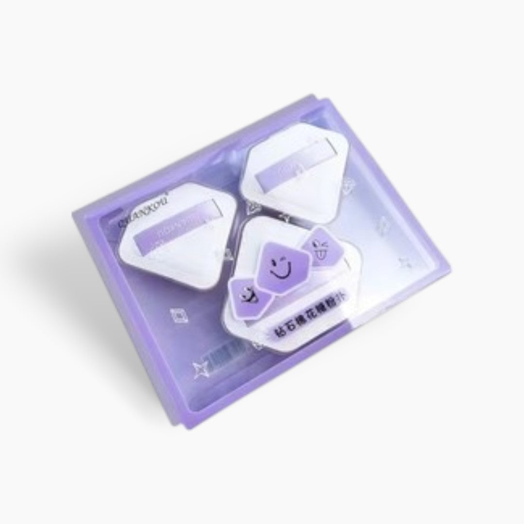 Quankou Diamond Shape Puff 3 PCS – RIOS