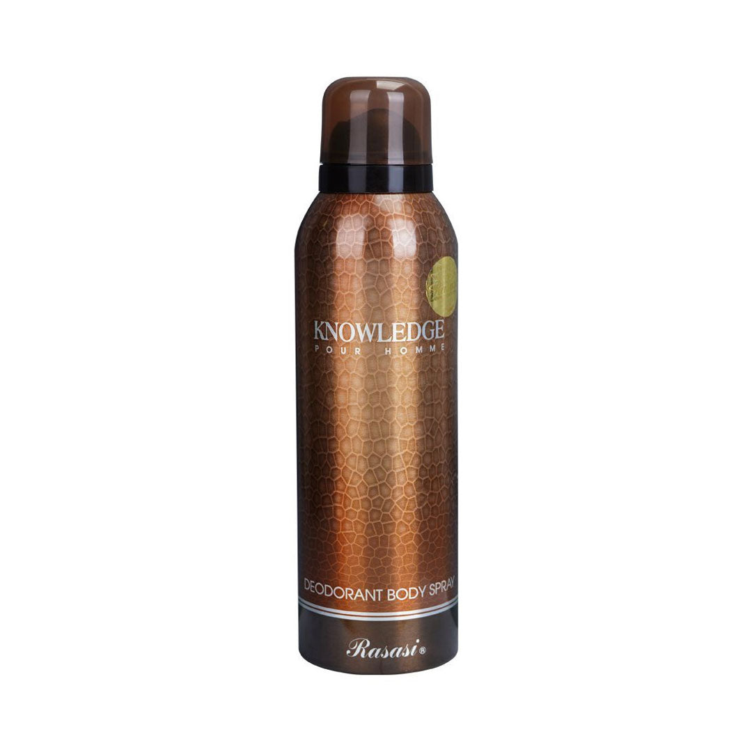 Rasasi Men Knowledge Pour Body Spray 200ml – RIOS