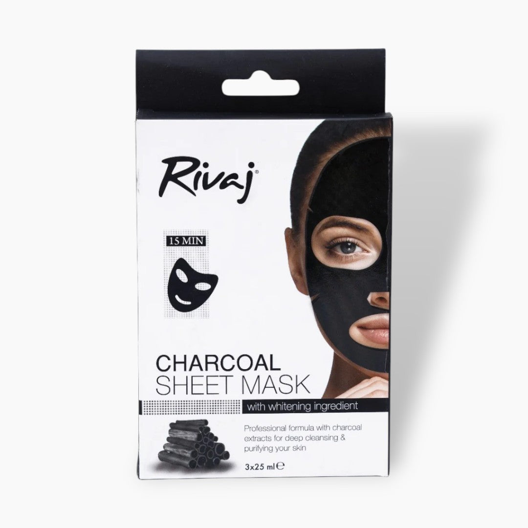 Buy Rivaj Charcoal Sheet Mask | RIOS