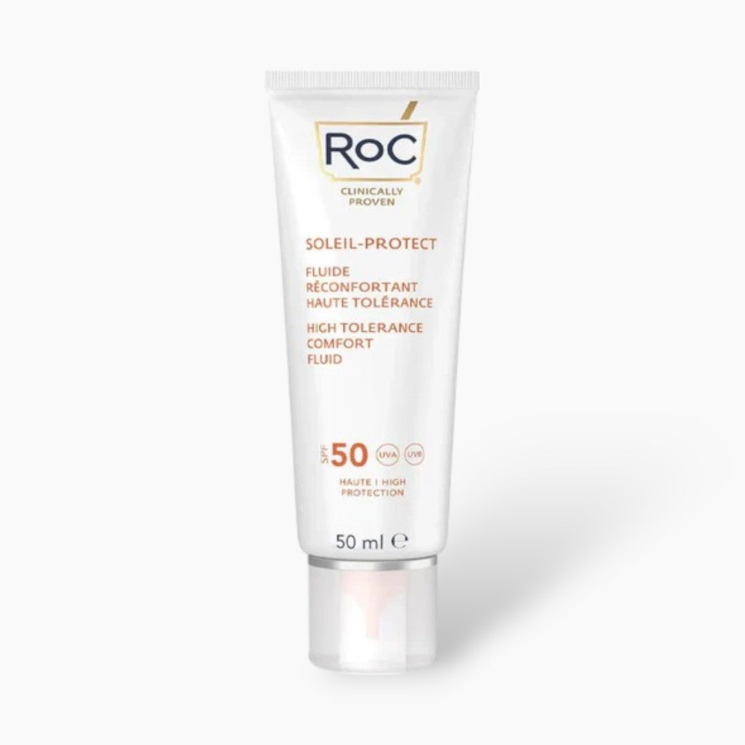 Roc SPF50 Soleil Protect Lait High Tolerenic Spray Sunblock 50ml – RIOS