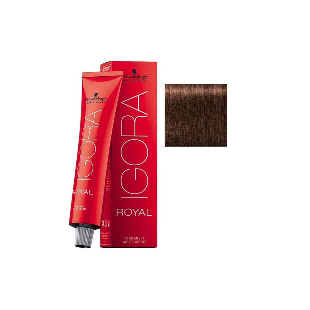 Schwarzkopf Igora Royal Hair Color 60ml - 4-6 Medium Brown Auburn – RIOS