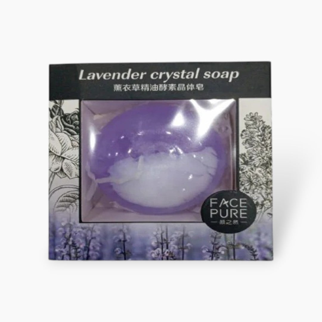 Yanzhiran Enzymes Lavender Crystal Soap 80g – RIOS