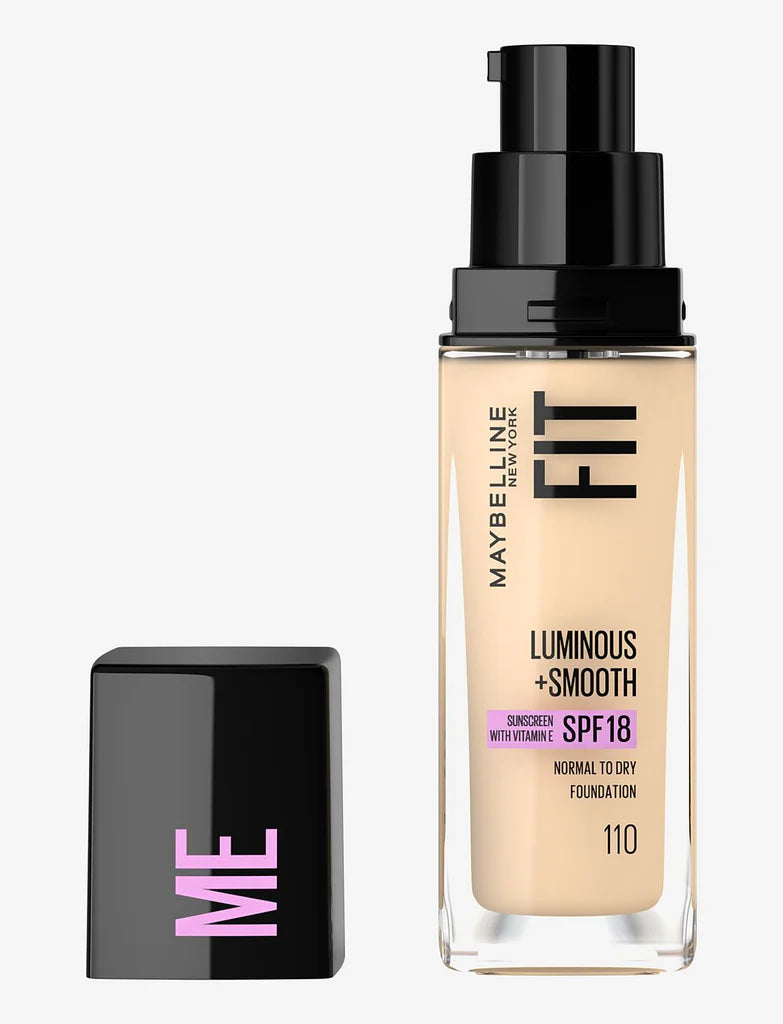 Maybelline Fit Me 110 Luminous+Smooth Foundation 30ml – RIOS