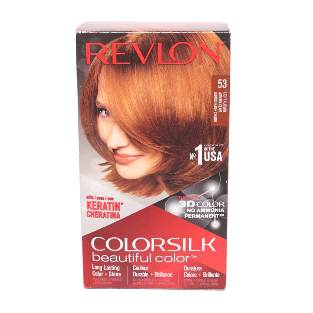 Revlon Silk - 53 Light Auburn Hair Color – RIOS